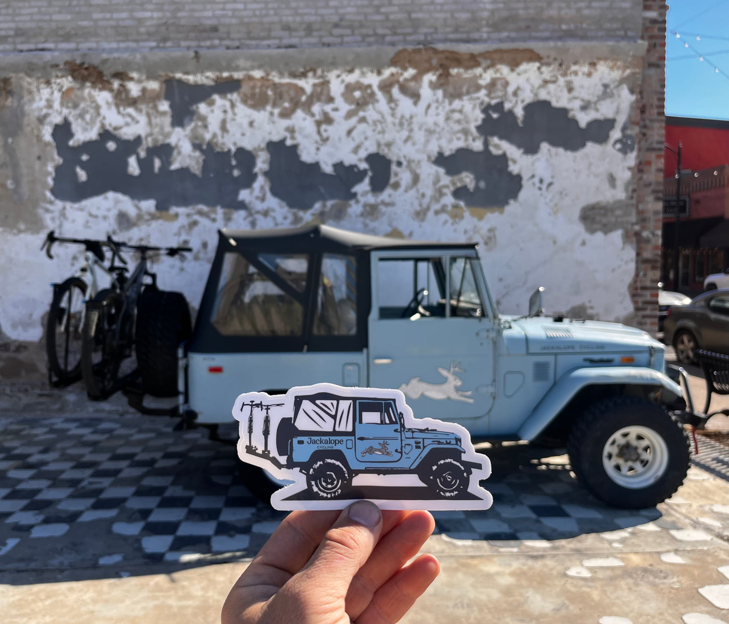 Jack Wagon Sticker – JackalopeCycling